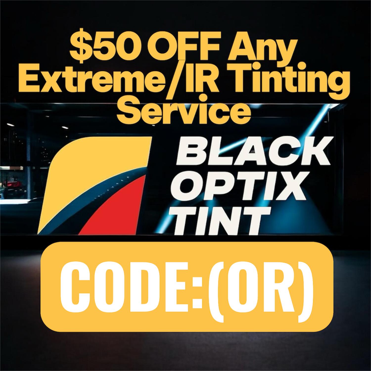 Window Tinting Richmond VA | Black Optix Tint