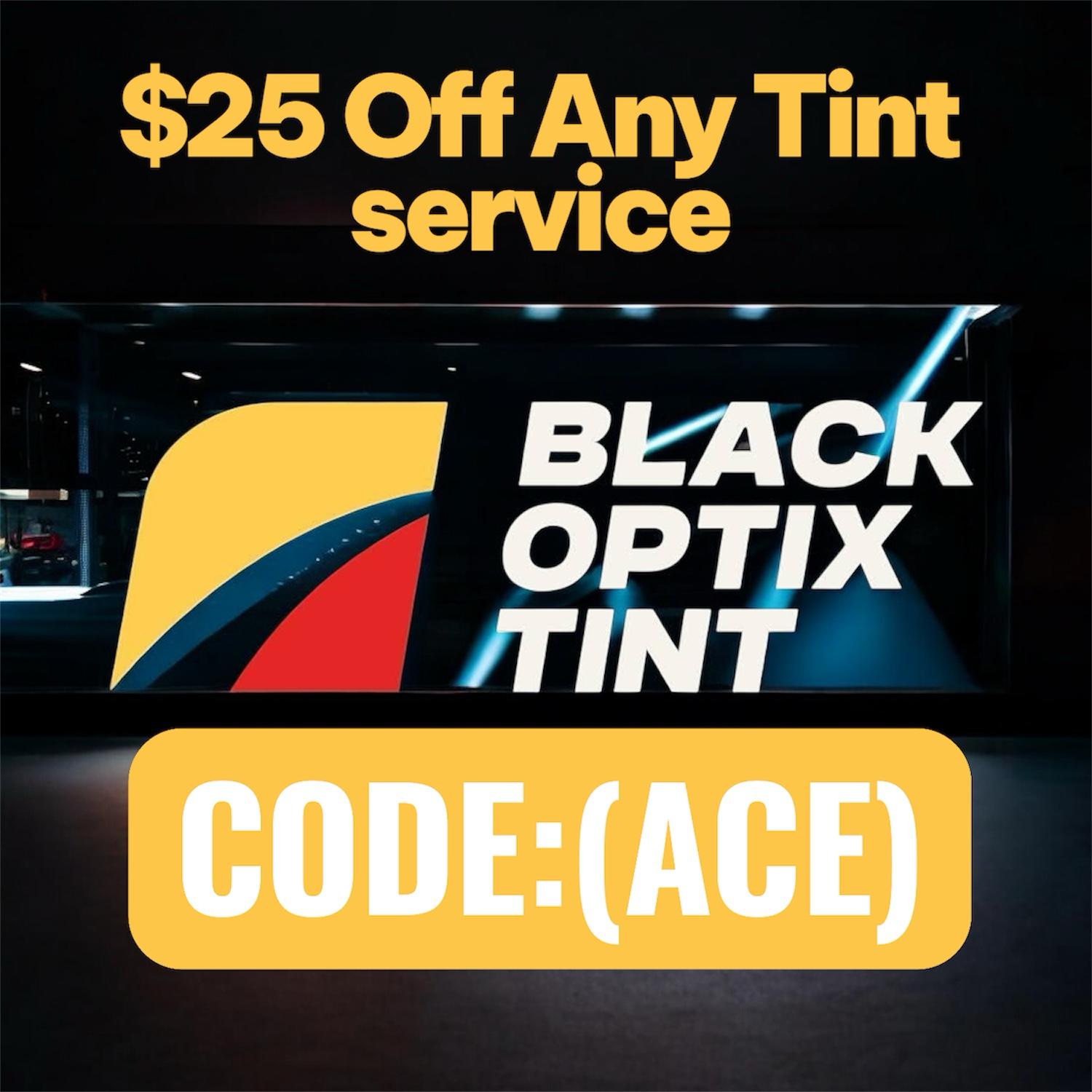 Window Tinting Richmond VA | Black Optix Tint